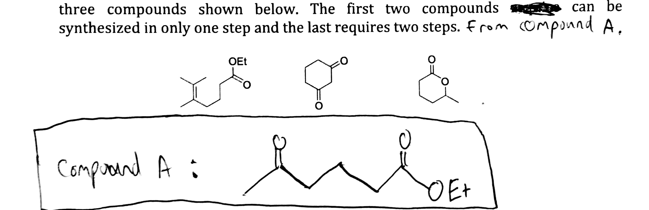 Solved: Three Compounds Shown Below. The First Two Compoun... | Chegg.com