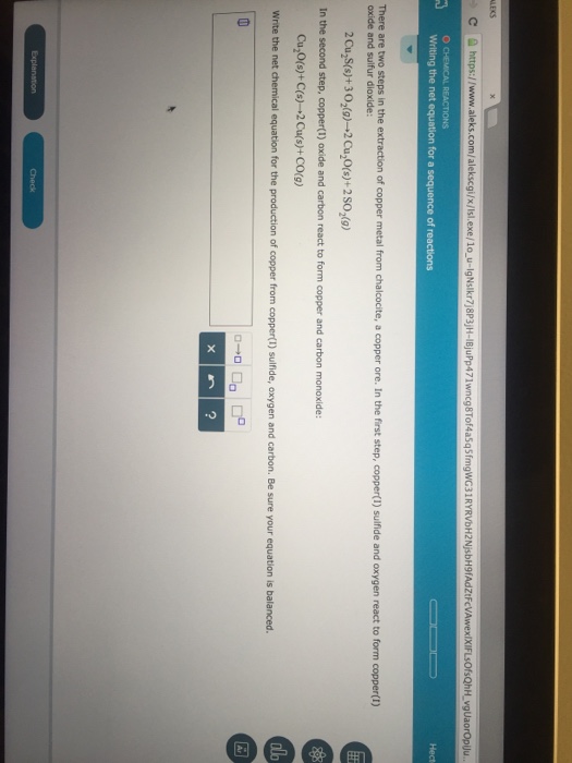 Solved There are two steps in the extraction of copper metal | Chegg.com