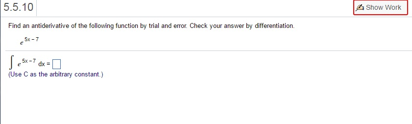 Solved Find An Antiderivative Of The Following Function By