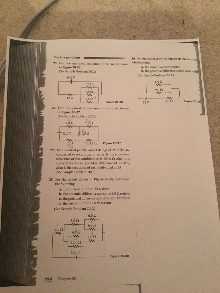 Solved Practice problems mm mmm-29.For thecircuit shown in | Chegg.com