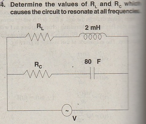 Solved which 4. Determine the values of R and R causes the | Chegg.com