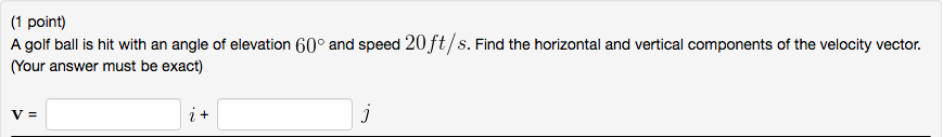 Solved (1 point) Find a vector a with the specified length | Chegg.com