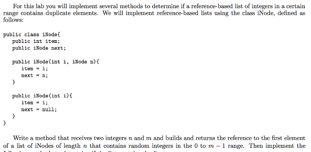 Solved import java.lang.* public class iNode i public int | Chegg.com