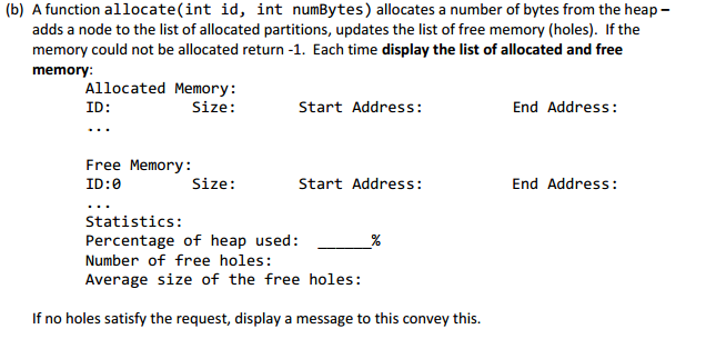 ***NB Its A Programming Question and have to code by | Chegg.com