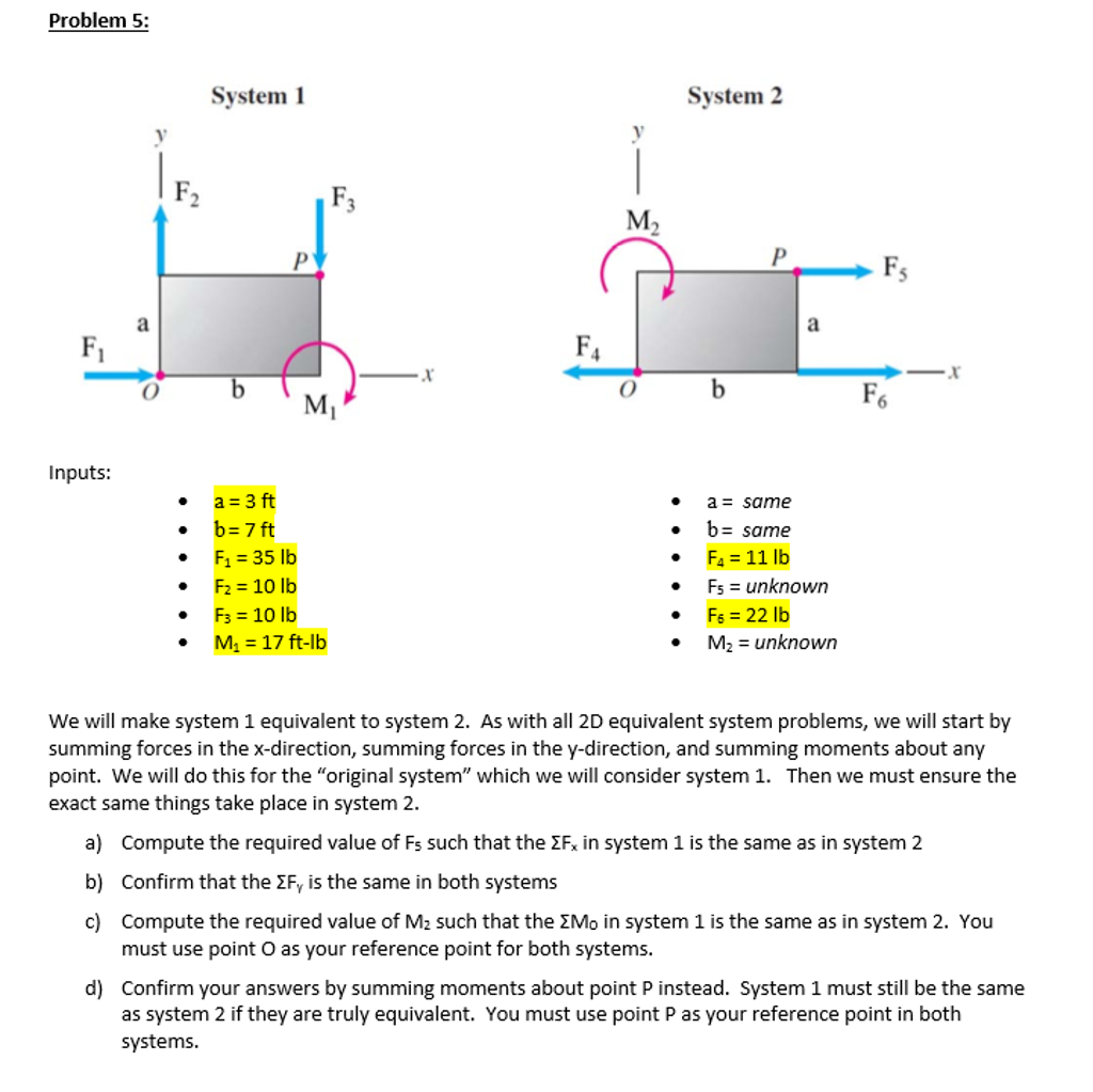 Solved We Will Make System 1 Equivalent To System 2 As Chegg Solved We Will Make System 1 Equivalent To System 2 As Chegg
