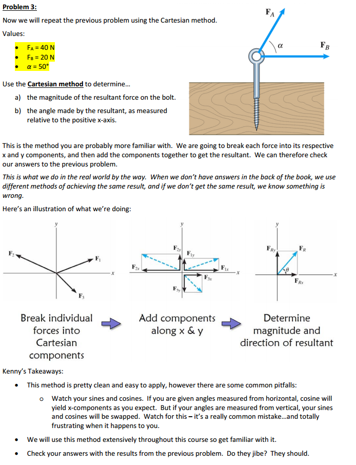 Now we will repeat the previous problem using the | Chegg.com