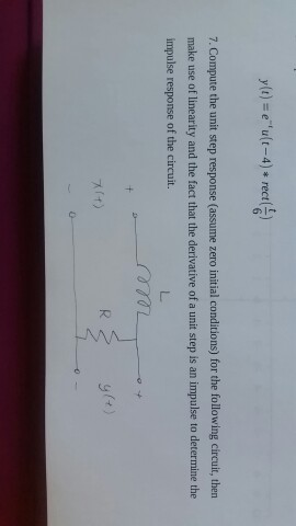 Solved Compute the unit step response (assume zero initial | Chegg.com