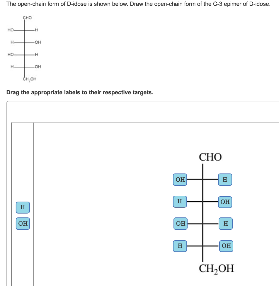 D Fructose Fischer Projection