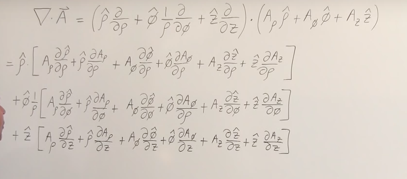Solved Why is the divergence of a vector in cylindrical | Chegg.com