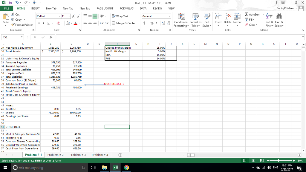 Solved E HOME INSERT New Tab New Tab New Tab PAGE LAYOUT | Chegg.com