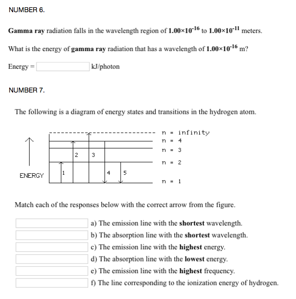 Solved NUMBER 1 Ultraviolet radiation has frequencies from | Chegg.com