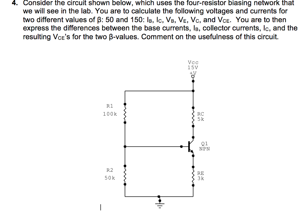 Solved 4. Consider the circuit shown below, which uses the | Chegg.com