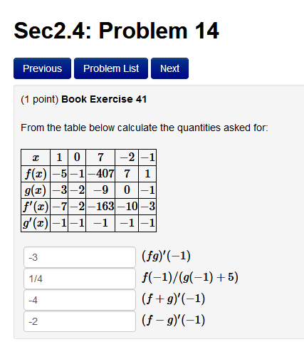 Solved Sec2.4: Problem 14 Previous Problem List Next (1 | Chegg.com