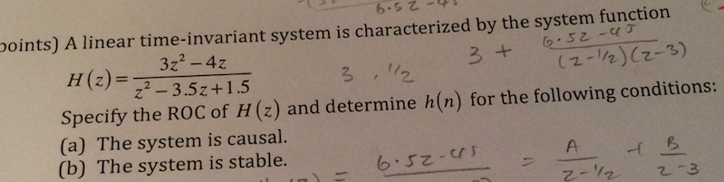 Solved A linear time-invariant system is characterized by | Chegg.com