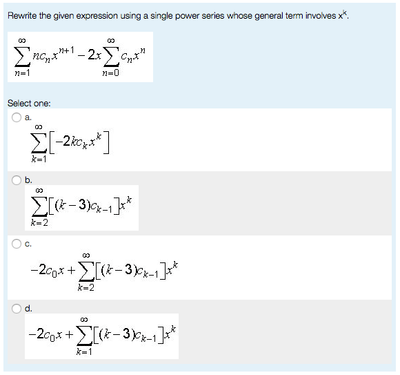 Solved Rewrite the given expression using a single power | Chegg.com
