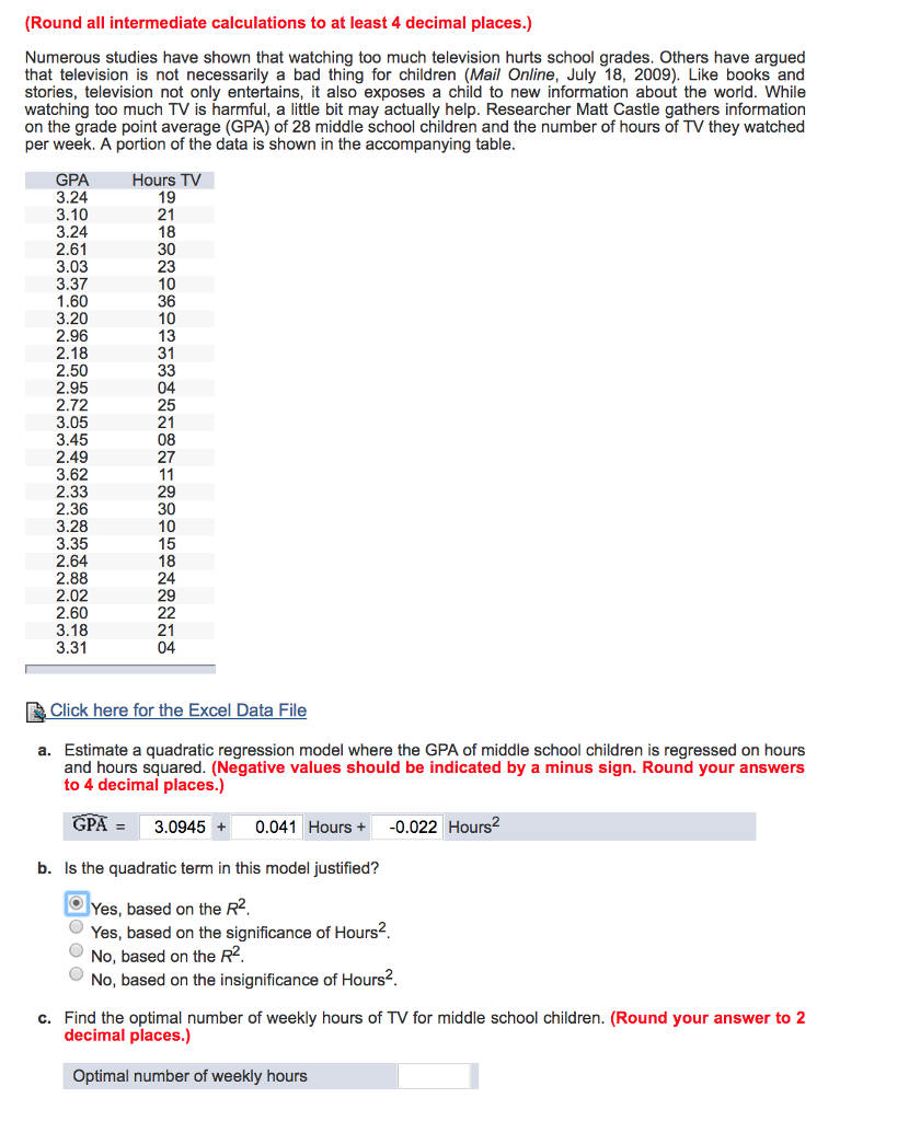 Solved (Round all intermediate calculations to at least 4 | Chegg.com