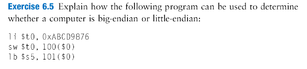 Solved Exercise 6.5 Explain how the following program can be | Chegg.com