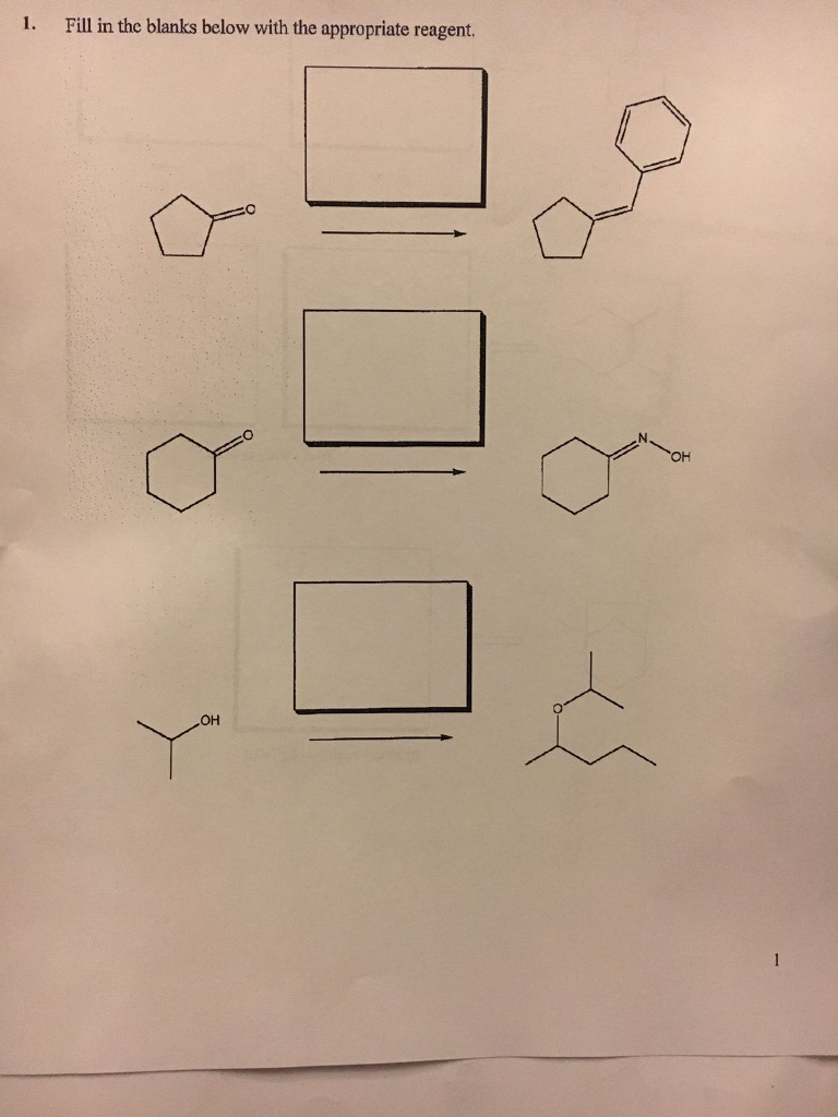 Solved 1. Fill in the blanks below with the appropriate | Chegg.com