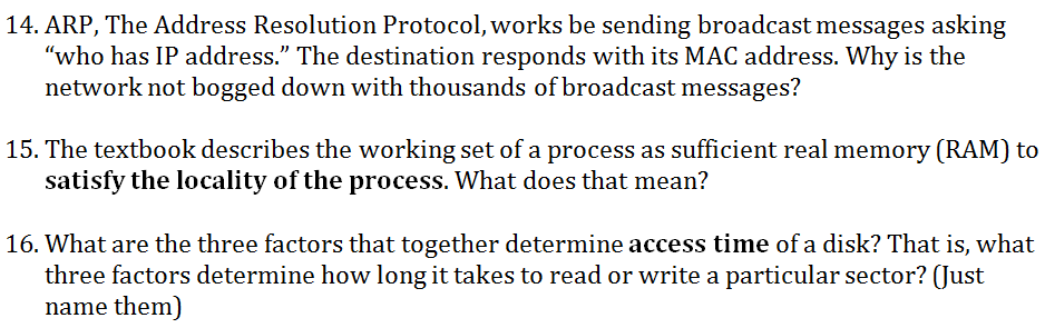 Solved ARP, The Address Resolution Protocol, works be | Chegg.com