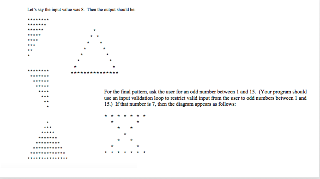 Solved Write A Program That Asks The User To Enter An