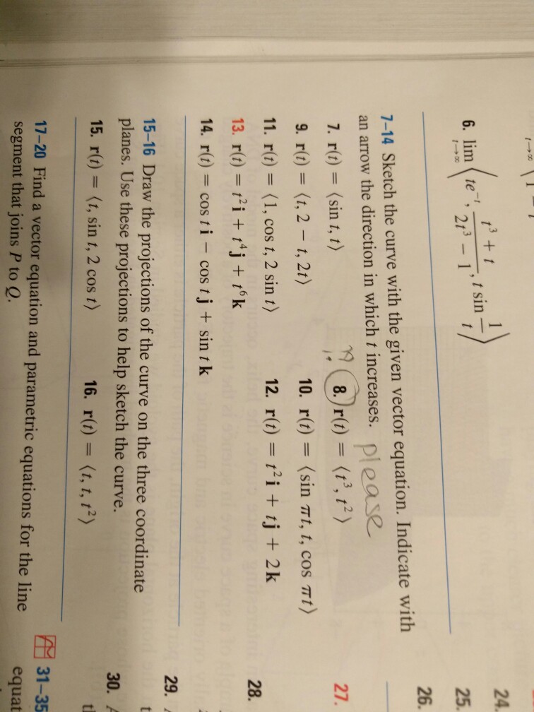 Solved Sketch the curve with the given vector equation. | Chegg.com