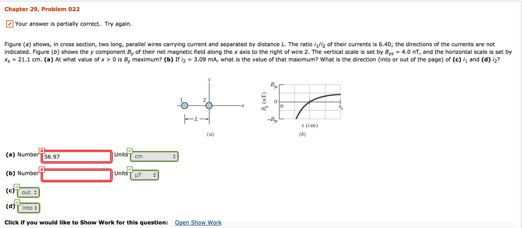 Solved Figure (a) shows, in cross section, two long, | Chegg.com