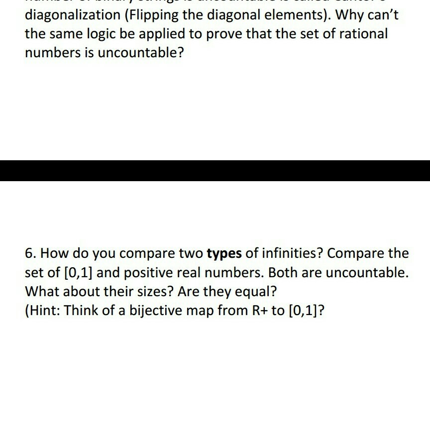 Solved diagonalization (Flipping the diagonal elements). Why | Chegg.com