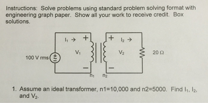 Solved Instructions: Solve problems using standard problem | Chegg.com