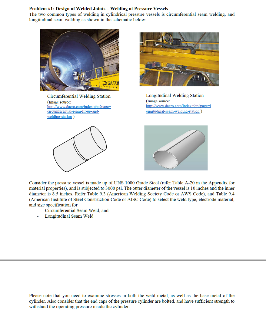Problem #1 : Design of Welded Joints-welding of | Chegg.com