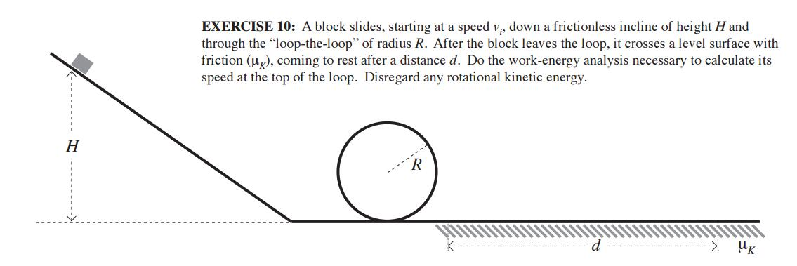 Solved I need the The fundamental Work-Energy equation, | Chegg.com