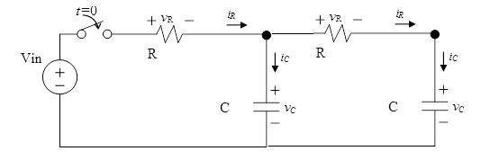 Solved Solve for the transfer function of the following RC | Chegg.com