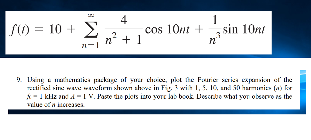Solved MATLAB/Electric Circuits question: Please use | Chegg.com