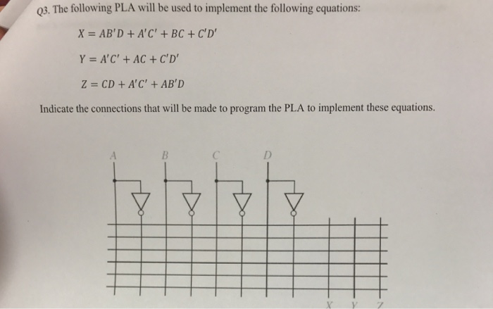Solved Indicate the connections that will be made to program | Chegg.com