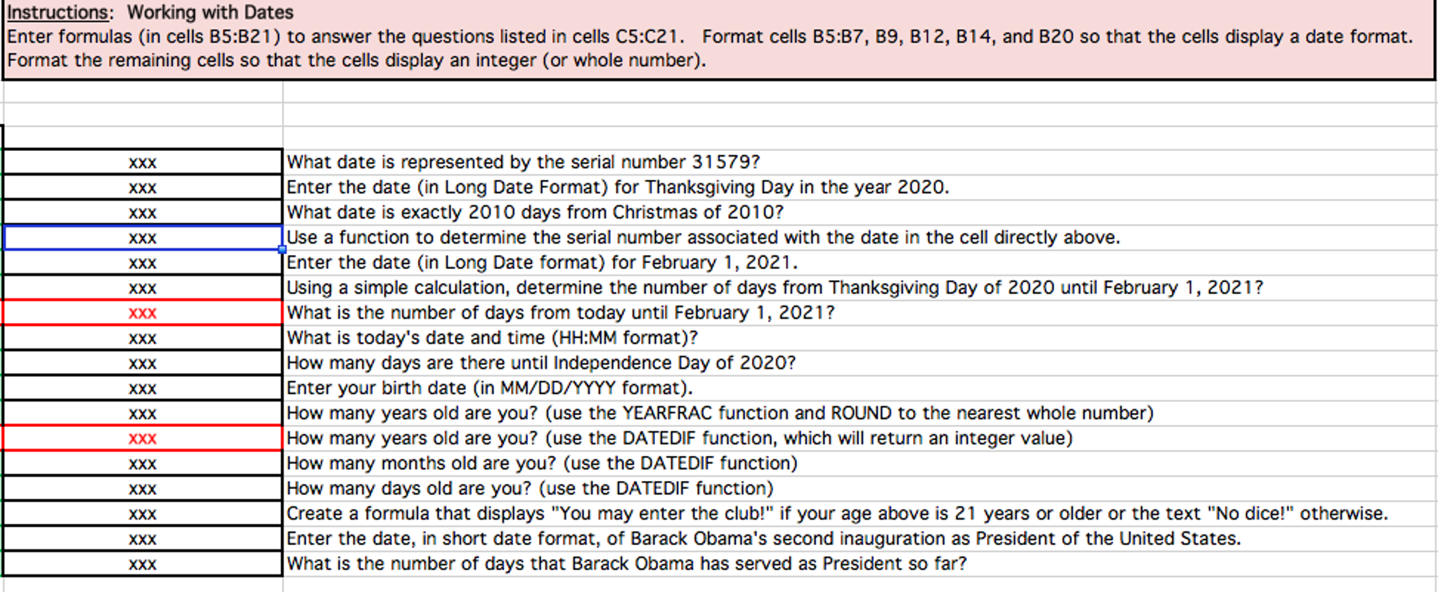 What date is represented by the serial number | Chegg.com