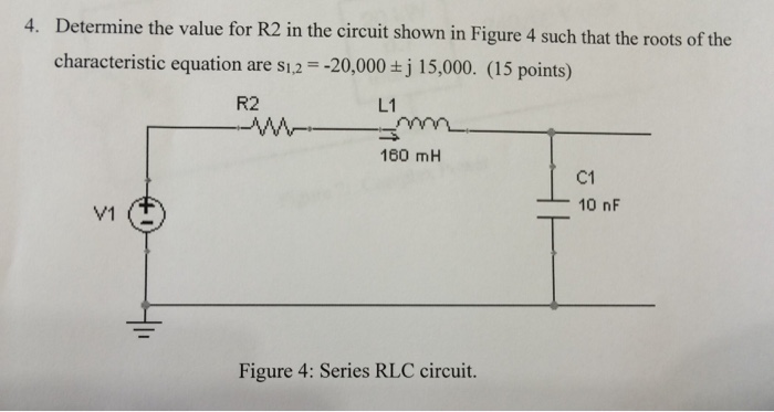 Solved Determine the value for R2 in the circuit shown in | Chegg.com