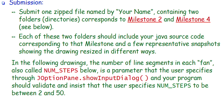 Solved Submit one zipped file named by "Your Name", | Chegg.com