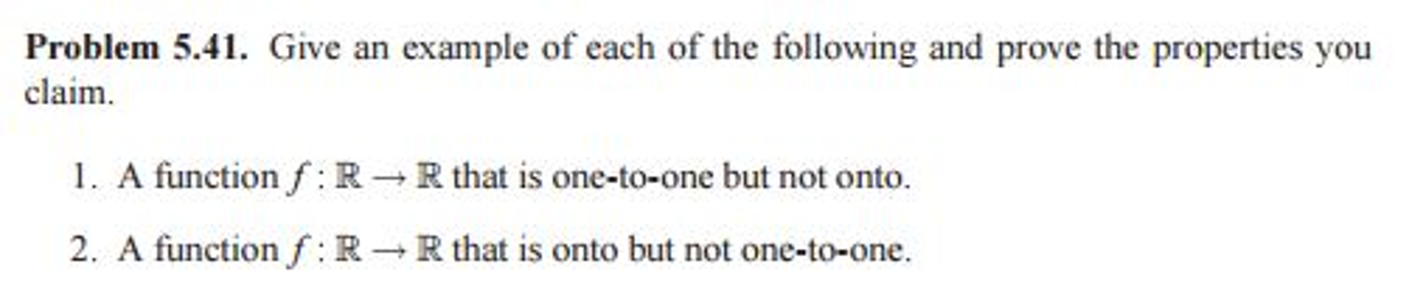 Solved Give an example of each of the following and prove | Chegg.com