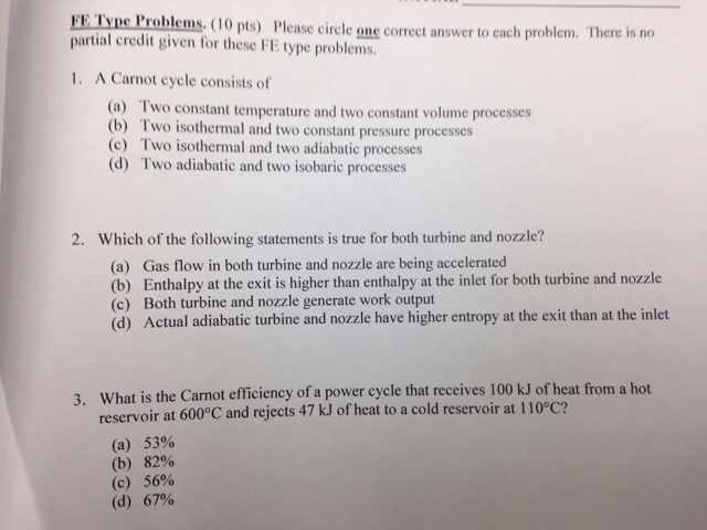 Solved Please circle one correct answer to each problem. | Chegg.com