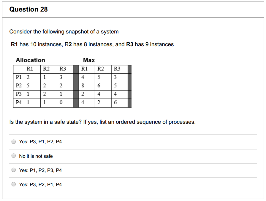 Solved Question 11 There are three cooperating processes. | Chegg.com