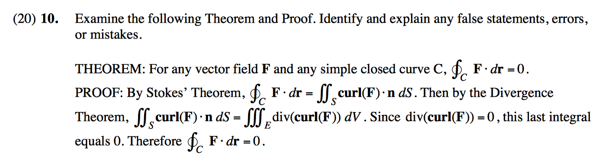 Solved Examine the following Theorem and Proof. Identify and | Chegg.com