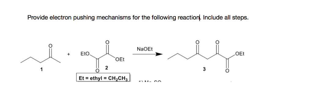 Solved Provide electron pushing mechanisms for the following | Chegg.com