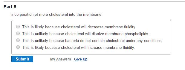 Solved For each given statement, choose an accurate response | Chegg.com