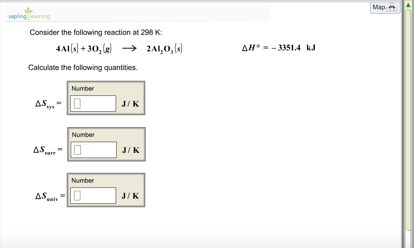 Solved Consider the following reaction at 298 K: Calculate | Chegg.com
