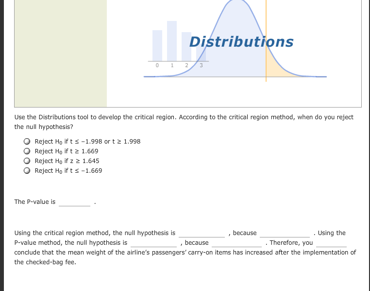 Solved 3 Testing A Population Mean Population Standard