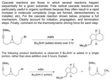 Solved Cascade reactions are those in which several | Chegg.com