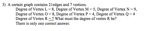 Solved A certain graph contains 21 edges and 7 vertices. | Chegg.com