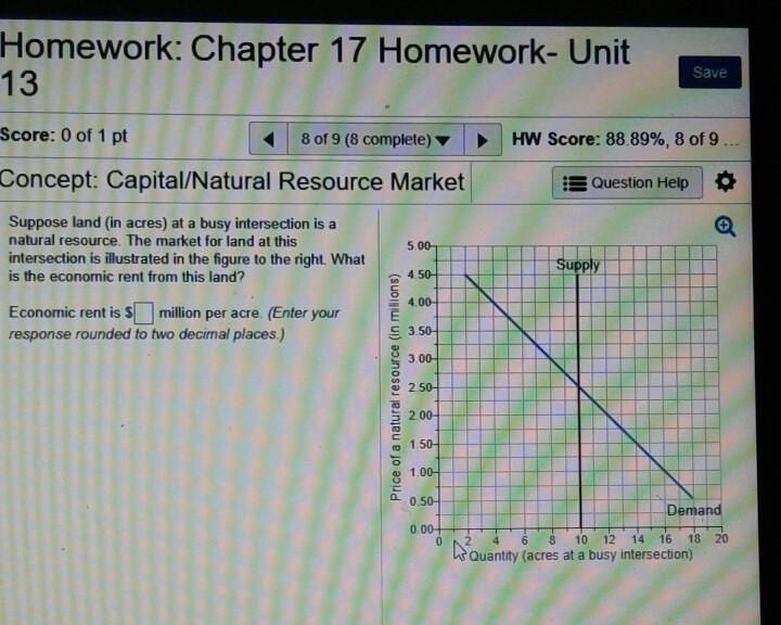 Solved ECON 2020-L01 Summer 2017 Homework: Chapter 15 | Chegg.com