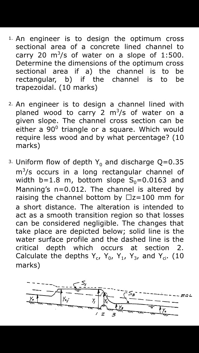 An engineer is to design the optimum cross sectional | Chegg.com