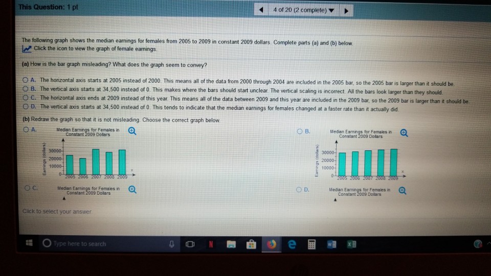 Solved 4 of 26 (2 complete) The following graph shows the | Chegg.com