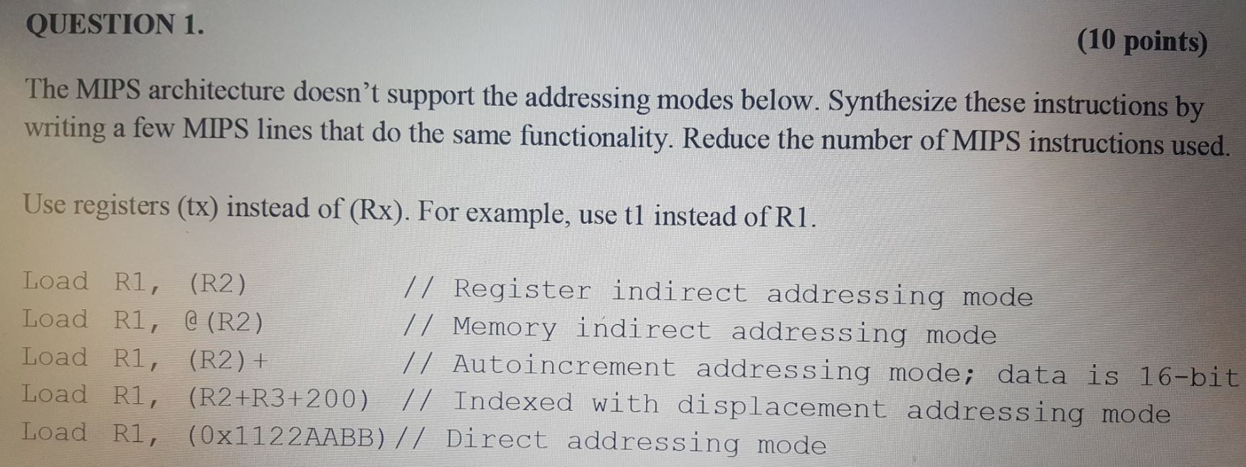 the-mips-architecture-doesn-t-support-the-addressing-chegg